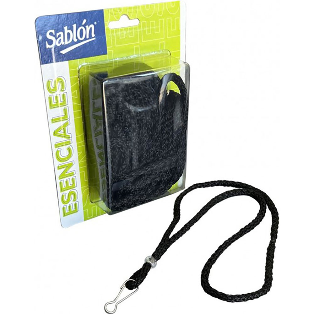 Cordon Para Gafete Sablon Con 12 Negro | Lumen