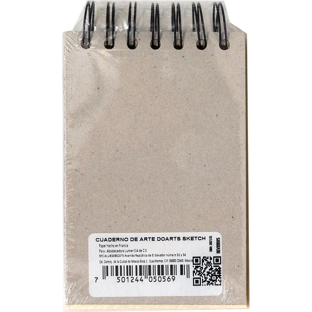 Cuaderno Arte Doarts Pro Ske 95G 10X15Cm 100 Hojas | Papelería lumen