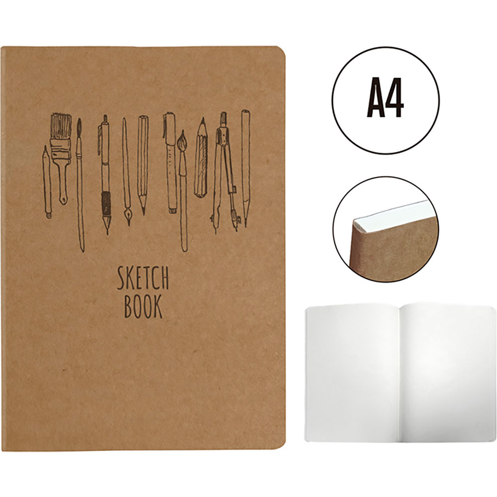 Cuaderno Arte Senfort Eco Sketch A4 80G Liso 80 Hojas | Lumen