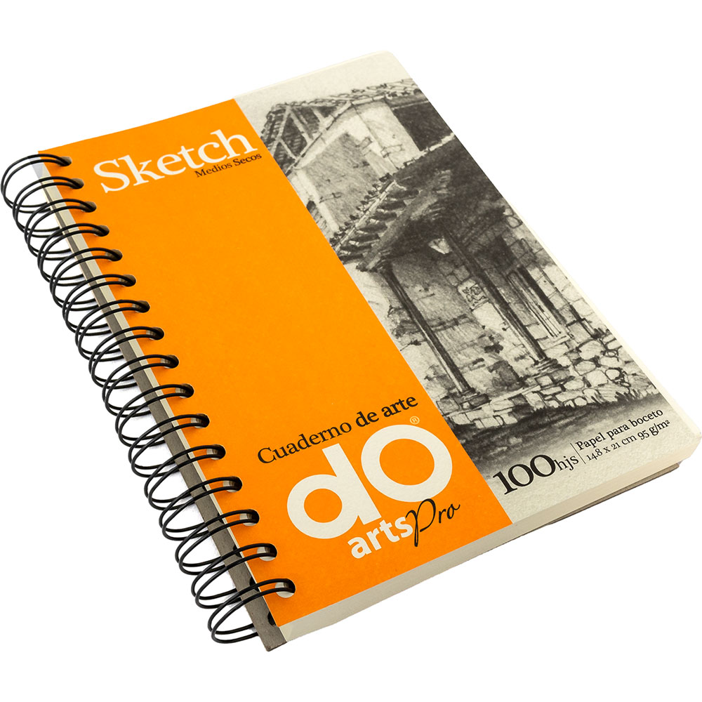 Cuaderno De Arte Doarts Pro Sketch 95G 14.8X21 Cm 100 Hojas | Papelería ...