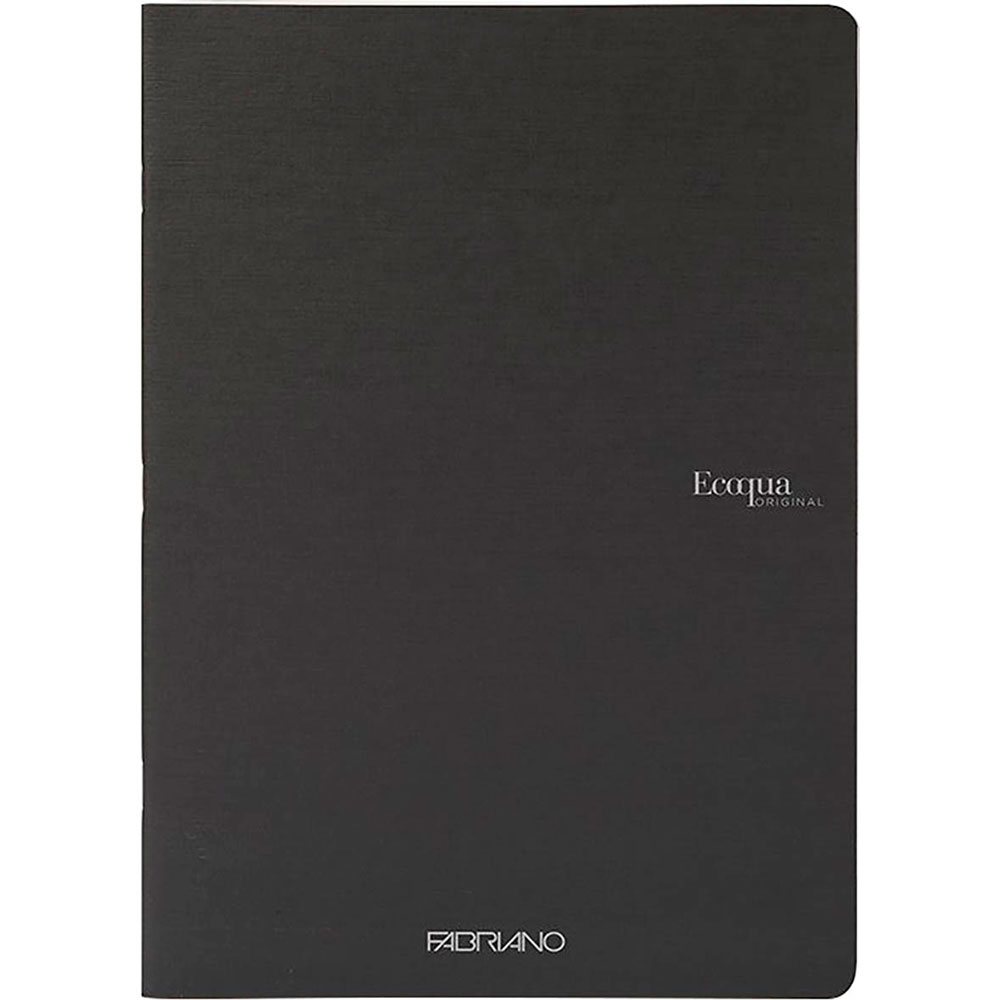 Cuaderno Fabriano Eco Qua Cuadro Chico Negro | Papelería Lumen