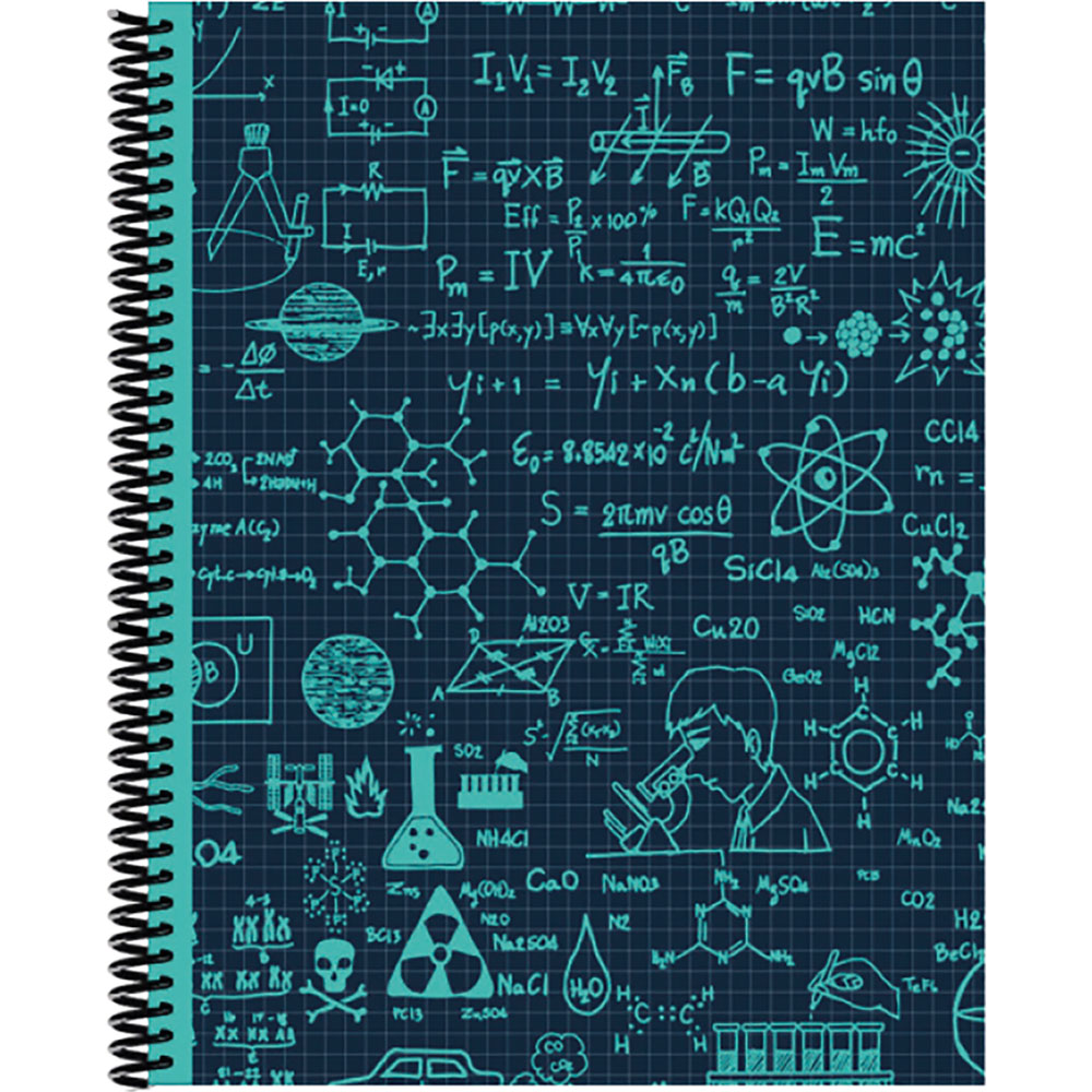 Cuaderno Profesional Senfort Maths Cuadro Chico Negro 80 Hojas | Lumen