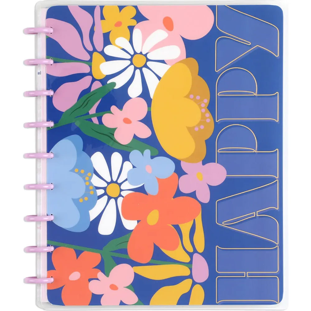 Cuaderno Profesional The Happy Planner Fun Fleurs Classic Puntos 60 Hojas| Papelería Lumen