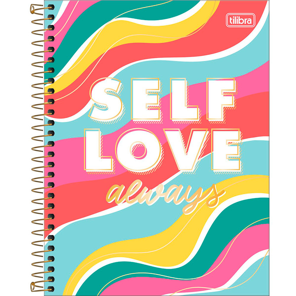 Cuaderno Universitario Tilibra Be Nice espiral 160 hojas Raya