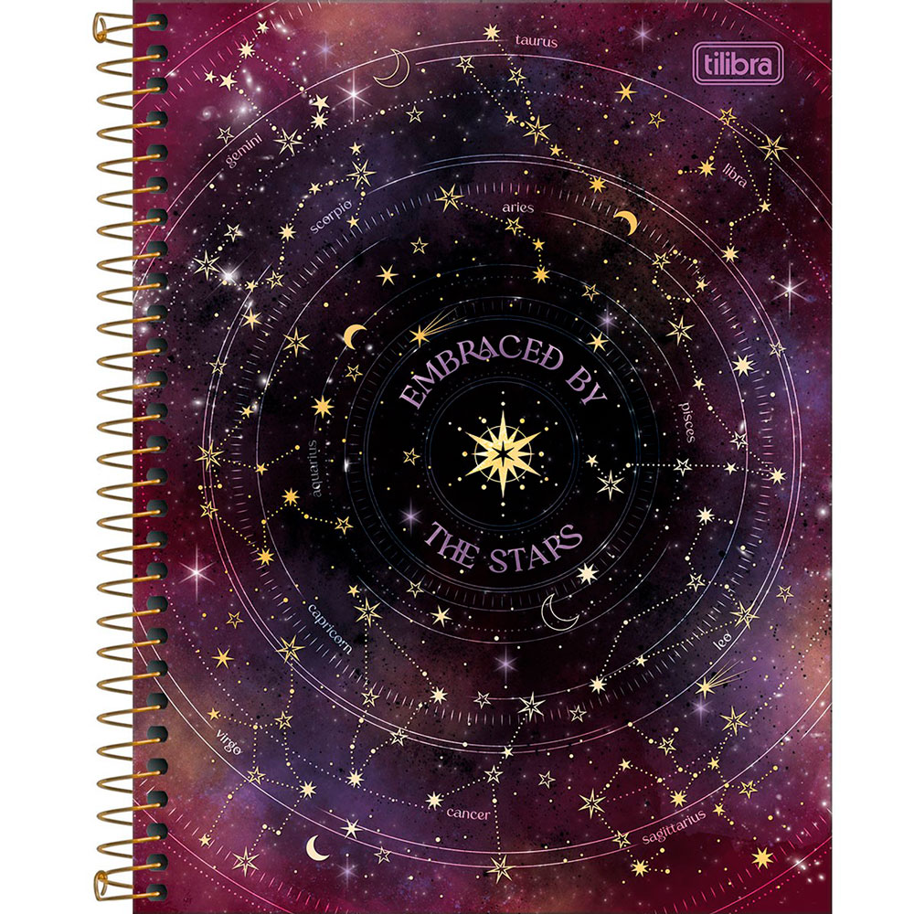 Cuaderno Universitario Tilibra Magic espiral 160 hojas Raya