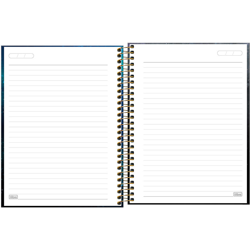 Cuaderno Universitario Tilibra Magic espiral 160 hojas Raya