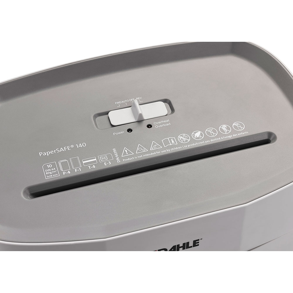 Destructora Novus Dahle Safe 140 corte cruzado | Papelería Lumen