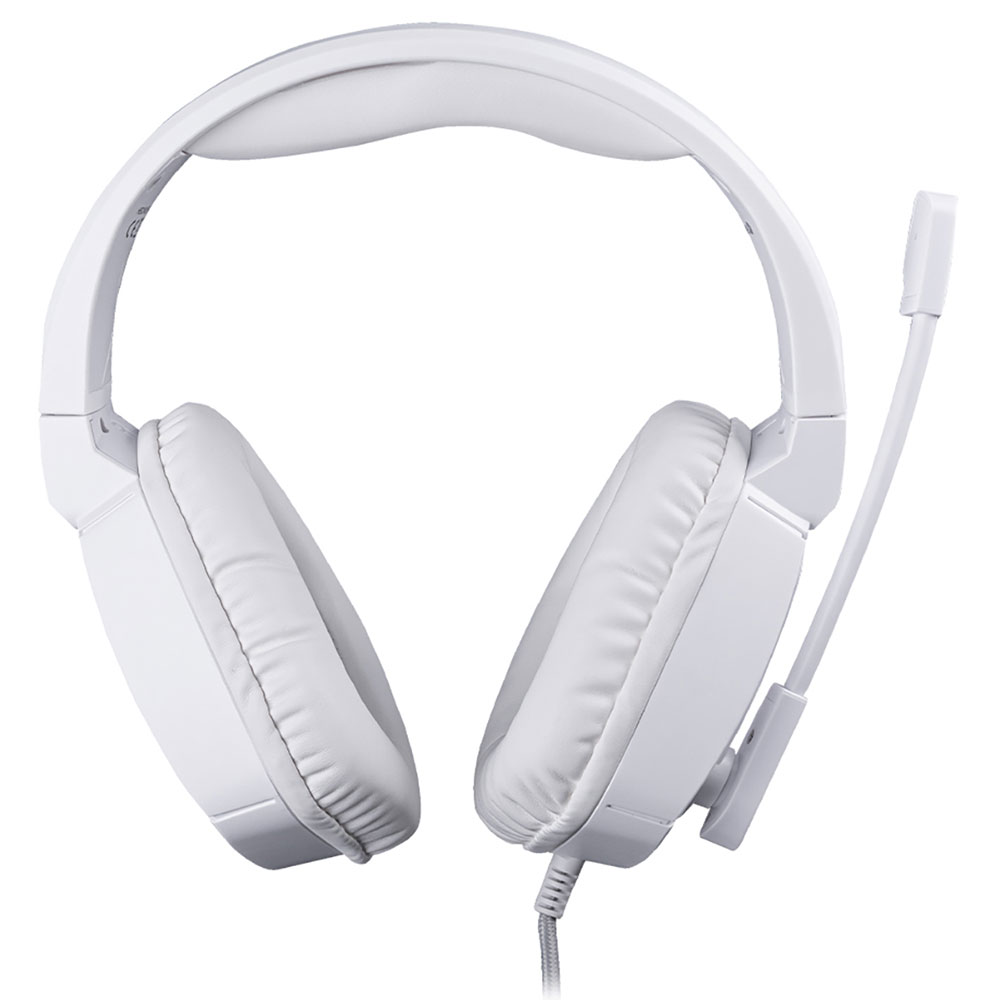 Diadema Gamer Nasa Nshsgo1 Gaming Rgb Led Blanco| Papelería Lumen