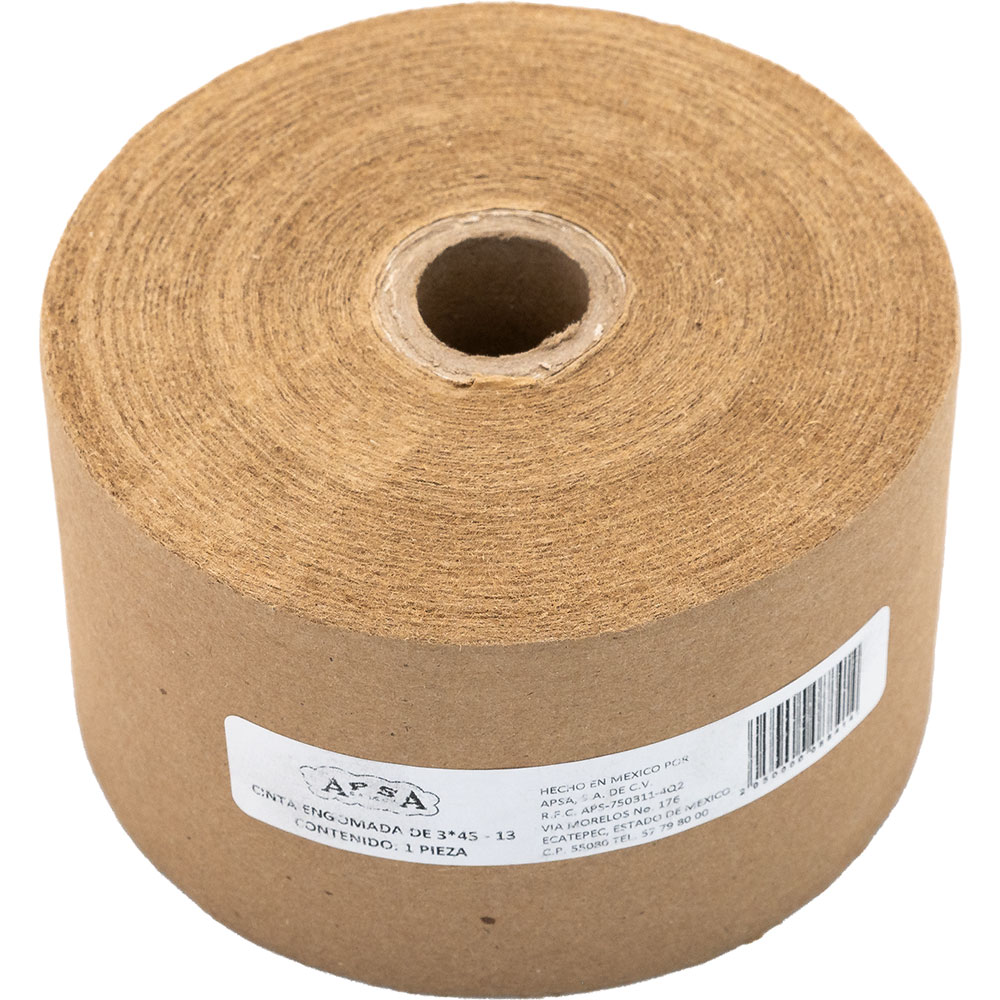 Cinta engomada de Papel Kraft de 75MM | Papelería lumen