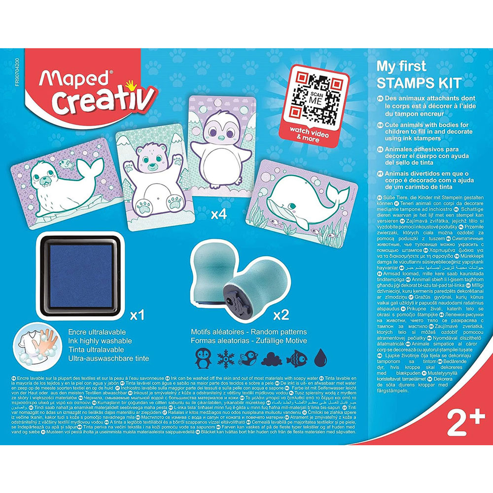 Estuche Didactico Maped Early Cardboard Sellos