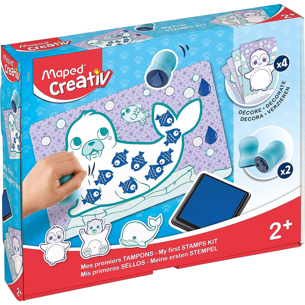 Estuche Didactico Maped Early Cardboard Sellos