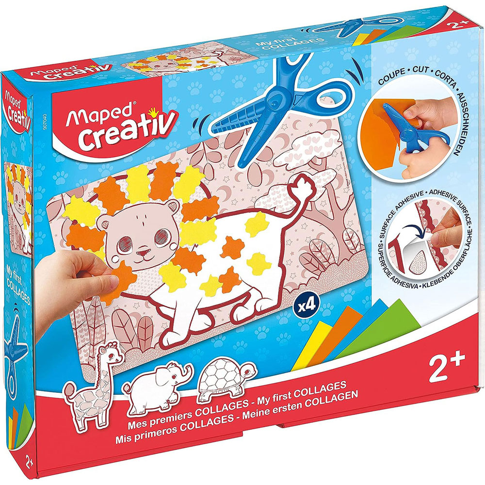 Estuche Didactico Maped Early Corta Y Pega