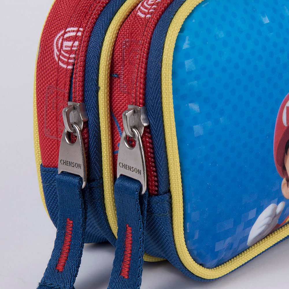 Estuche escolar doble Chenson MB65705-9 Mario Bros | Lumen
