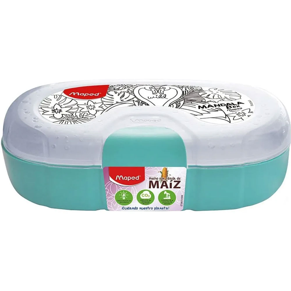 Estuche Maped Mandala Plástico | Papelería Lumen