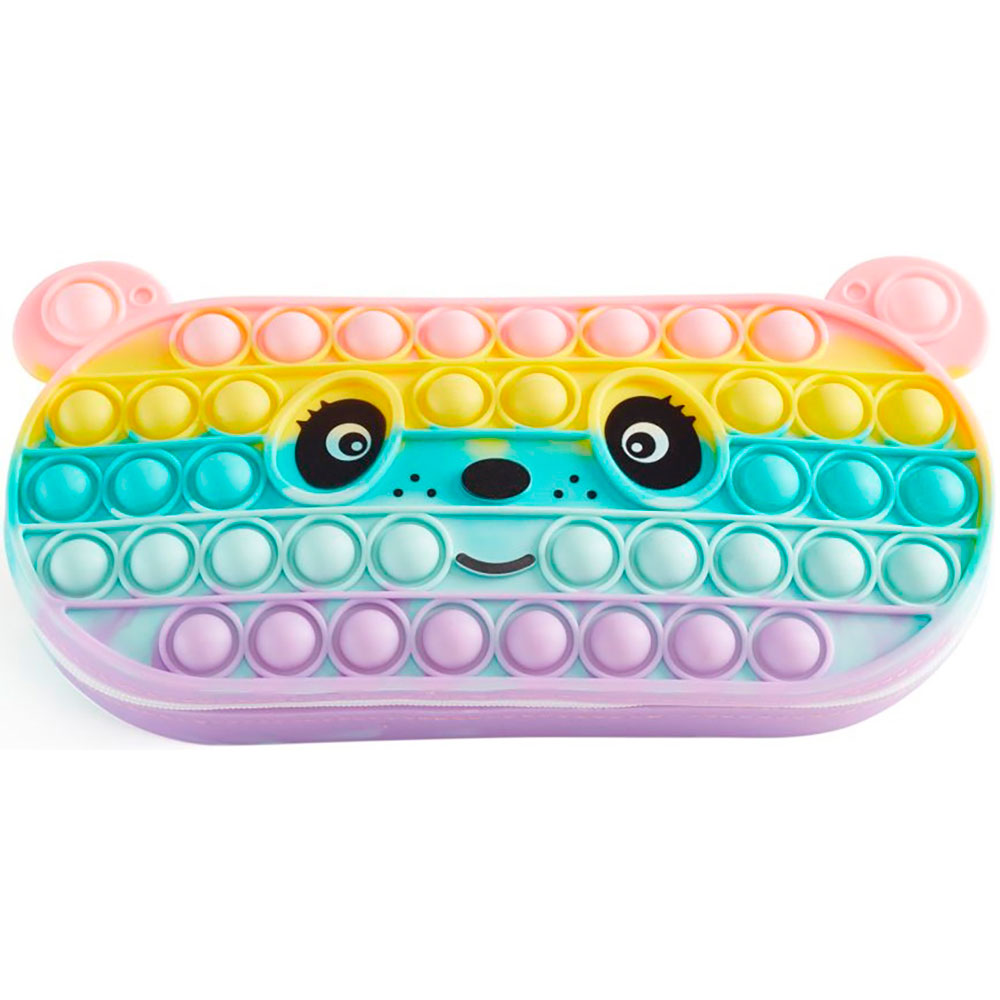 Estuche escolar MQR Pop It panda