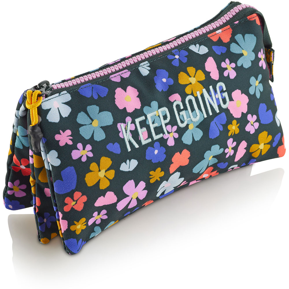 Estuche Escolar Mqr Spring Night Triple RPET | Papelería Lumen
