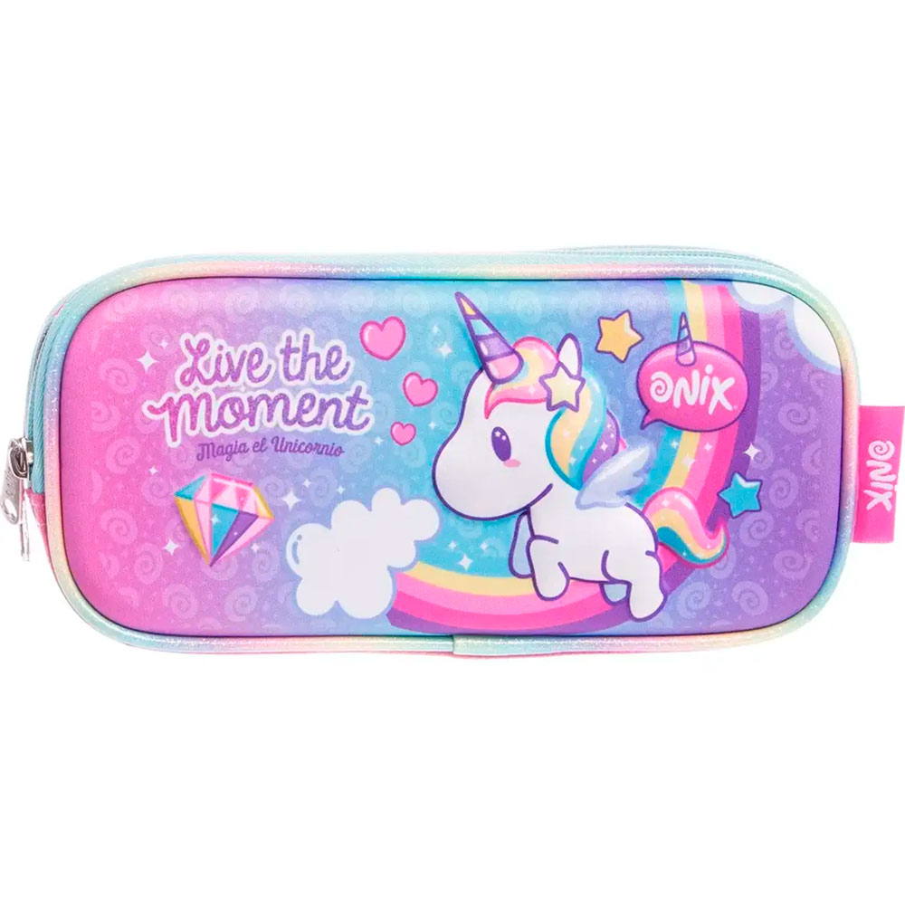 Estuche Escolar Onix Ruz Azul/Lila | Lumen