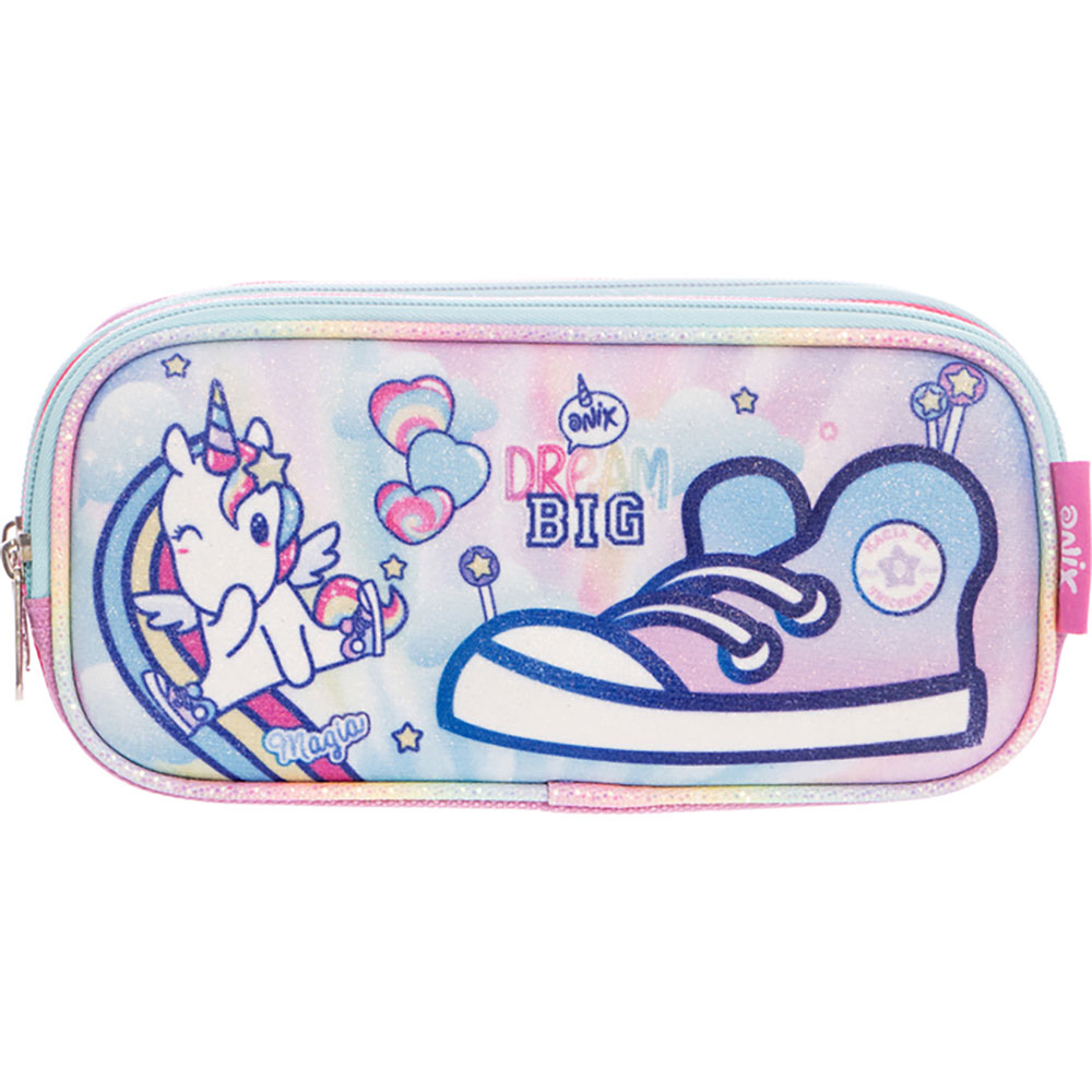 Estuche Escolar Onix Ruz Rosa/Lila | Lumen