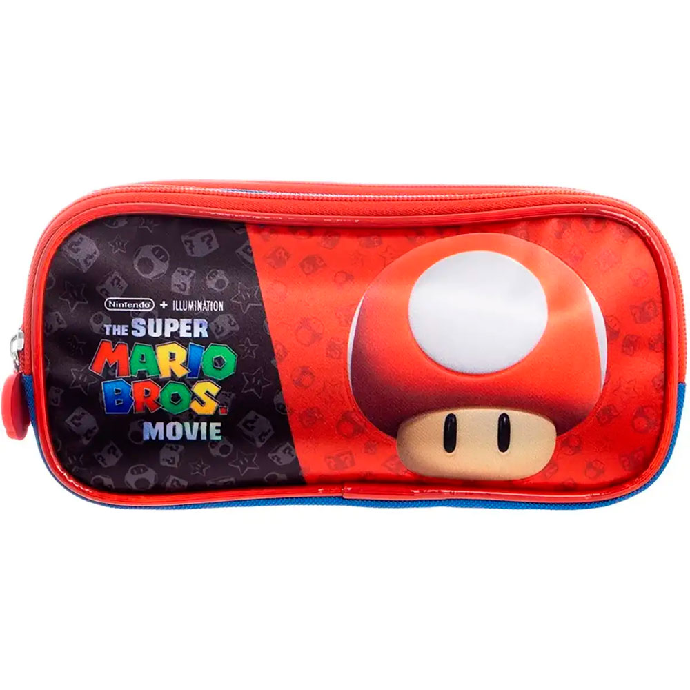 Estuche Escolar The Super Mario Bros Película Ruz Azul | Lumen