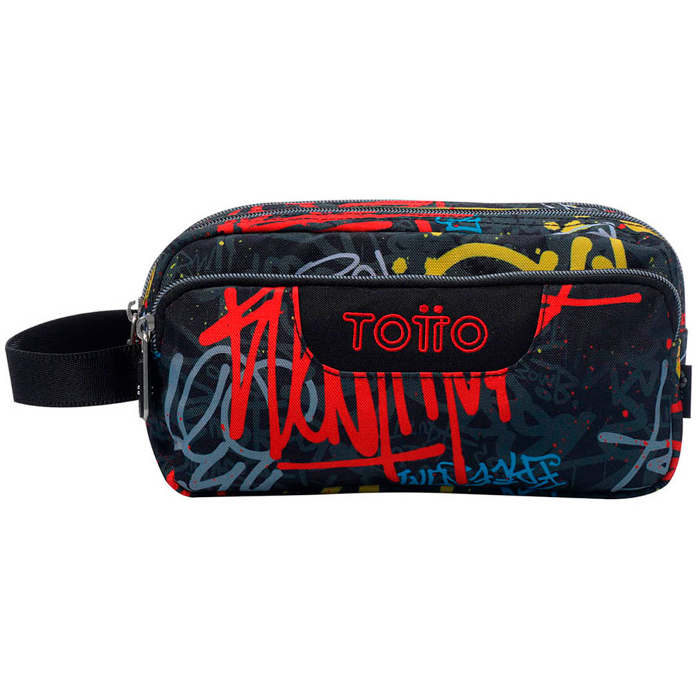 Estuche Escolar Totto Agapec 6Cs Triple Multicolor | Lumen