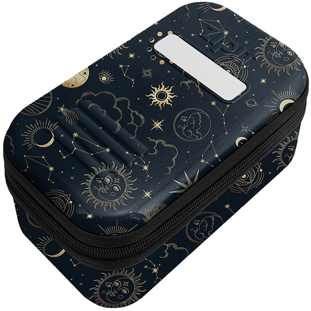 Estuche Escolar Zipit Zip&Lock Metalica Comet | Lumen