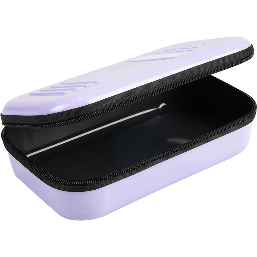 Estuche Escolar Zipit Zip&Lock Metálica Violeta