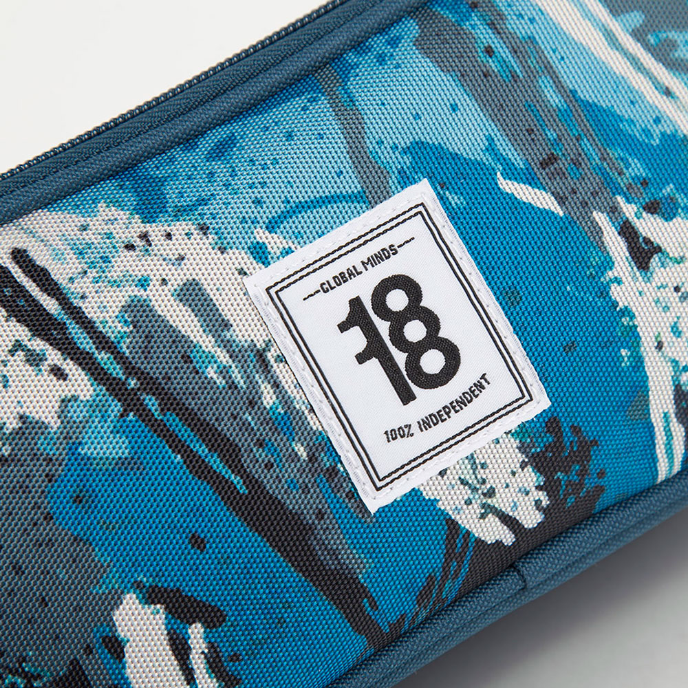 Estuche multiusos doble Chenson 1865796-9 1818 azul