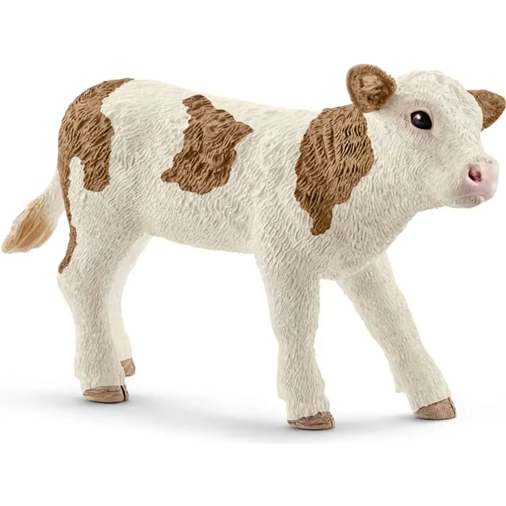 Figura Coleccionable Schleich 13802 Becerro Simmental | Papelería Lumen