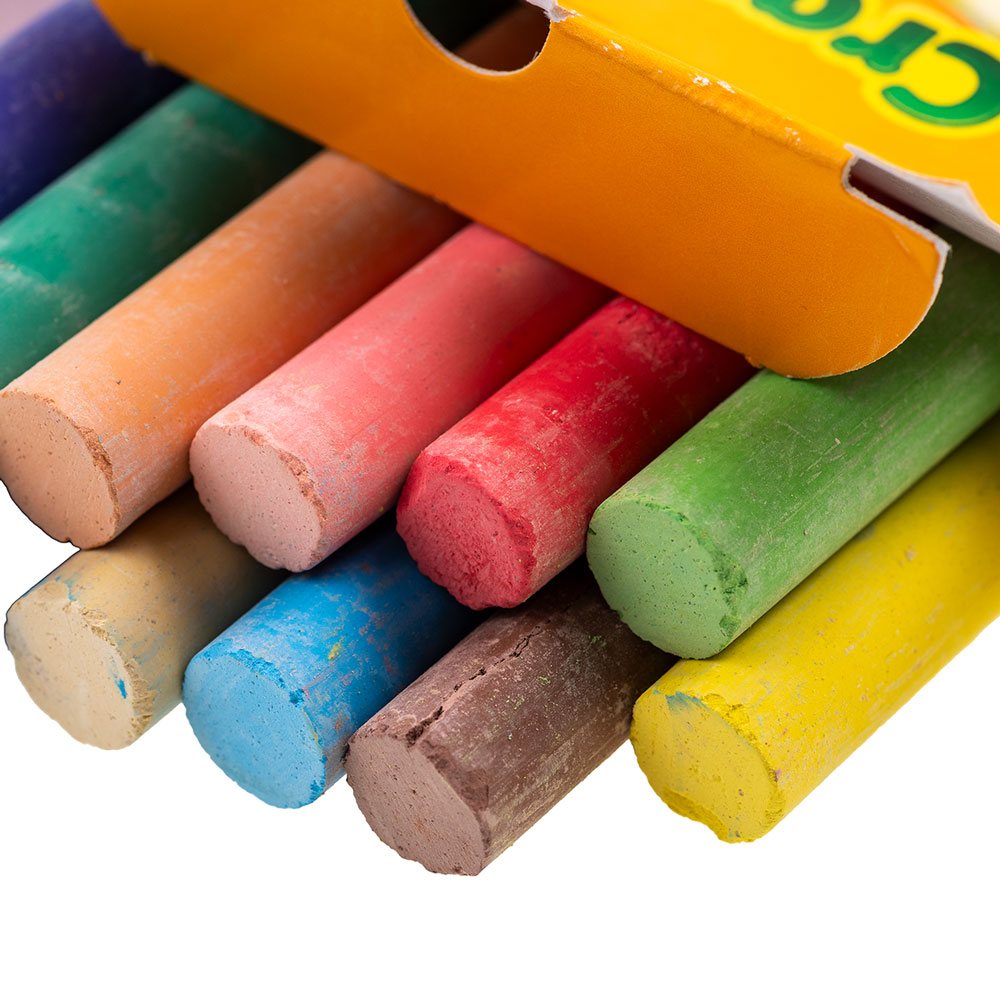 Gises De Colores Crayola Con 12 Piezas | Lumen