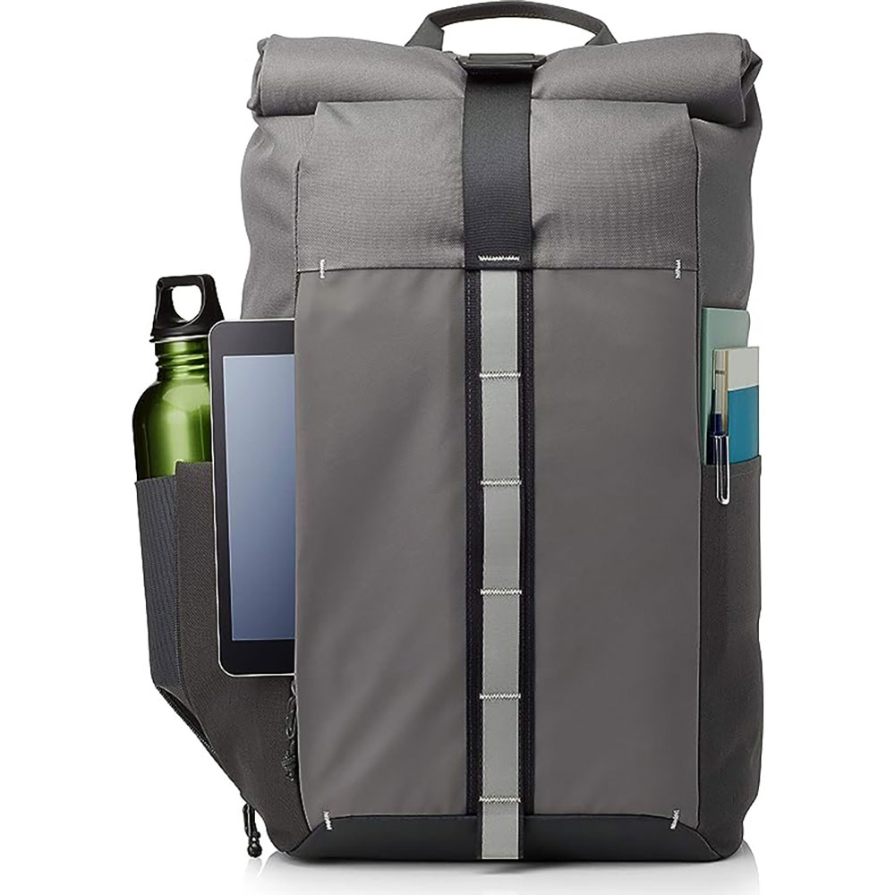 Backpack Hp Pavilion Rolltop 15.6 Pulg Gris | Papelería Lumen