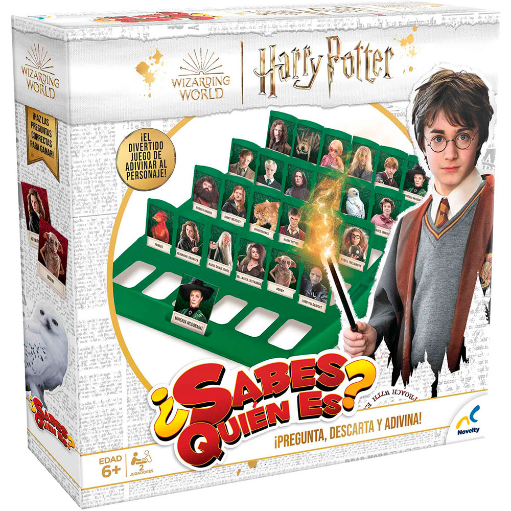Juego de Mesa de Harry Potter ¿Sabes quien es? Novelty Juguetes Didácticos