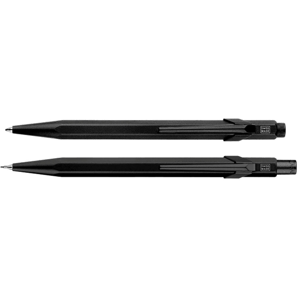 Juego Plumas Finas Caran D Ache Nf8490.496 Codigo Negro