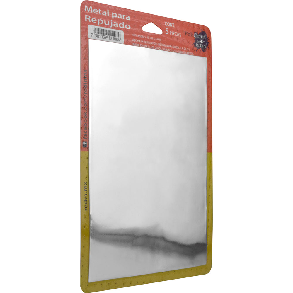 Lámina Para Repujado Plata 19X24 Cm | Papelería lumen