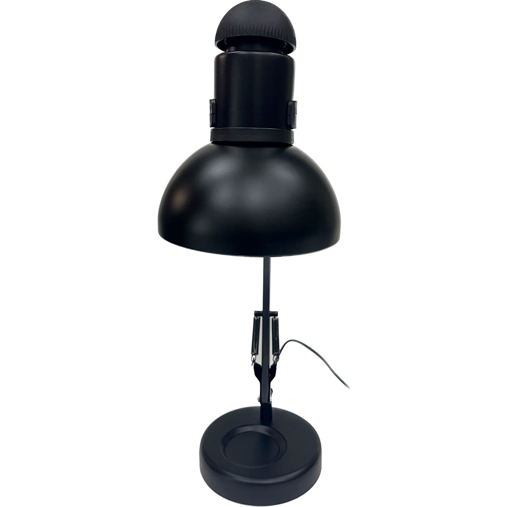 LÁMPARA IIDSA 2048-NEGR E27 PARA ESCRITORIO NEGRO