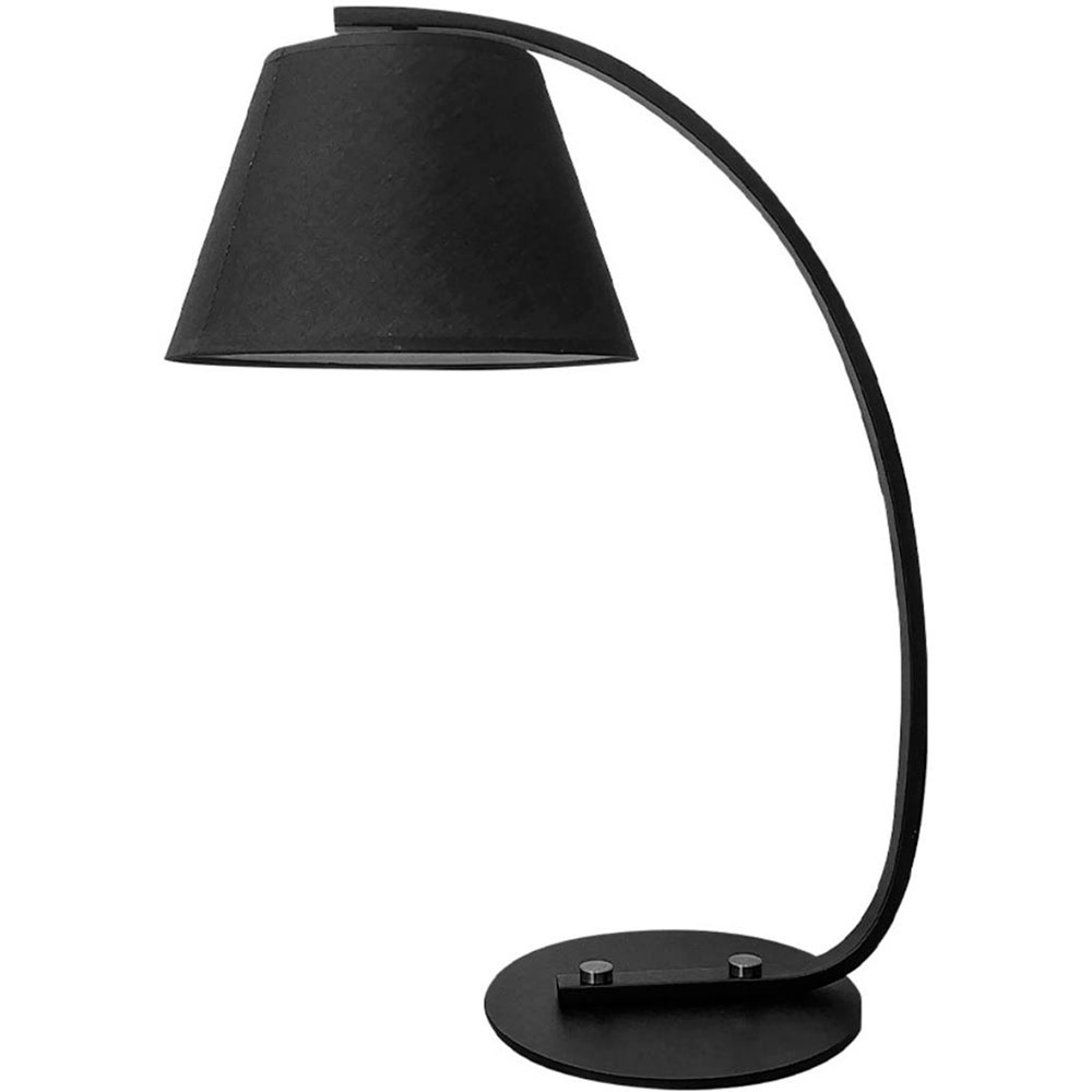 Lámpara de Escritorio Utaka Negra Diseño Moderno | Papelería Lumen