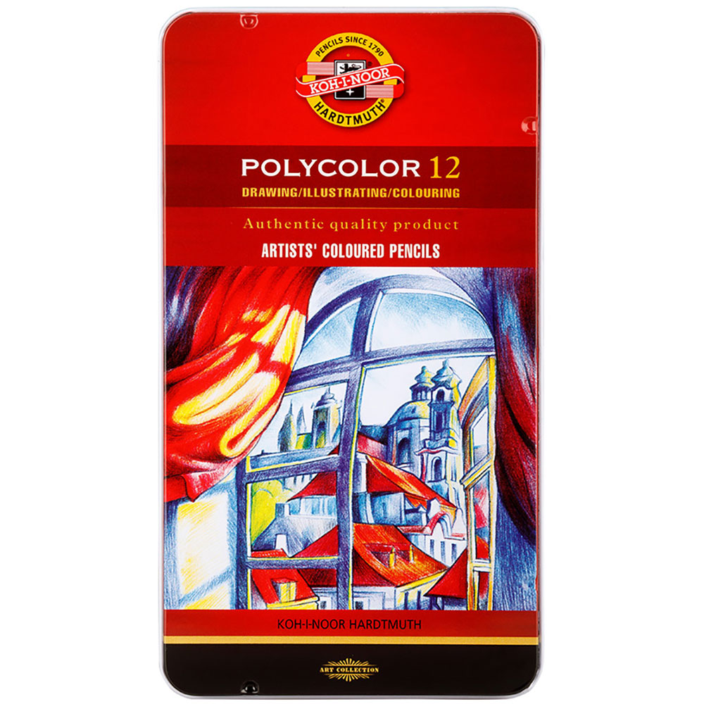 Lápices De Colores Koh I Noor 3822 Polycolor | Lumen