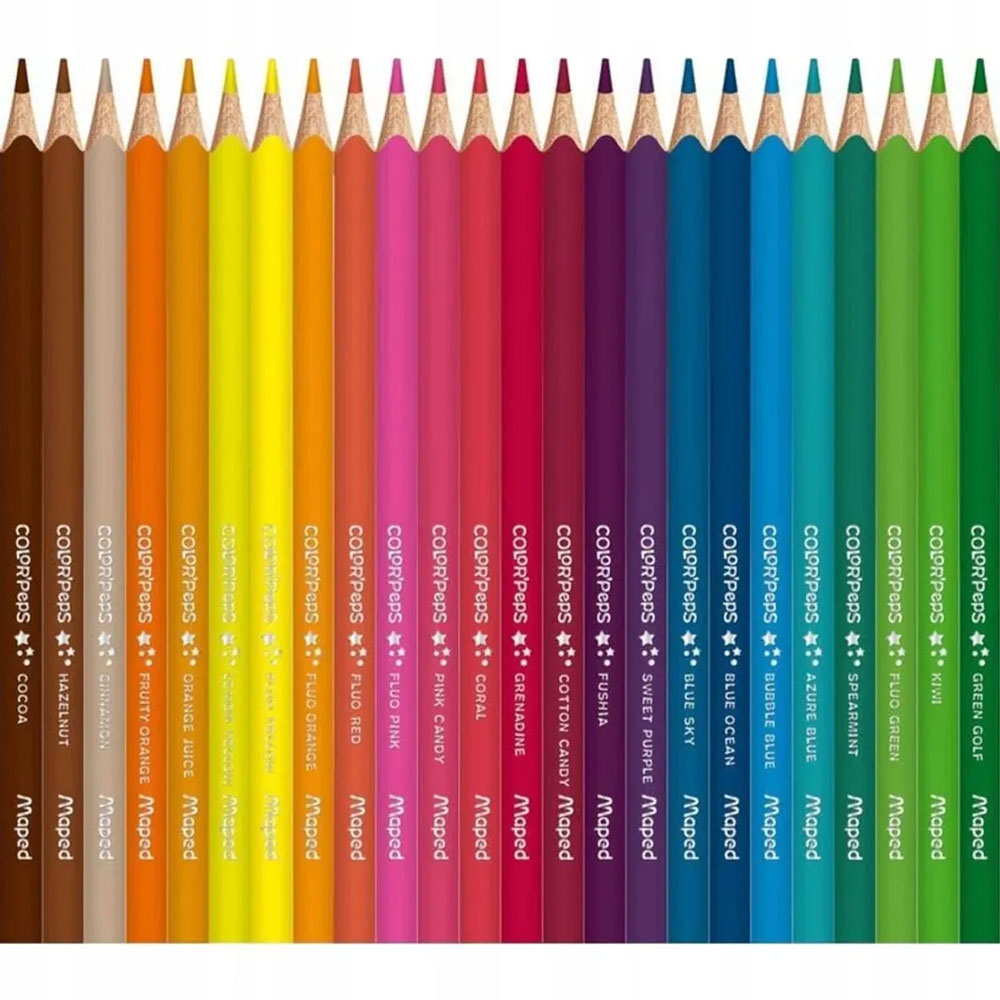 Lápices de Colores Maped C/72 | Papelería Lumen