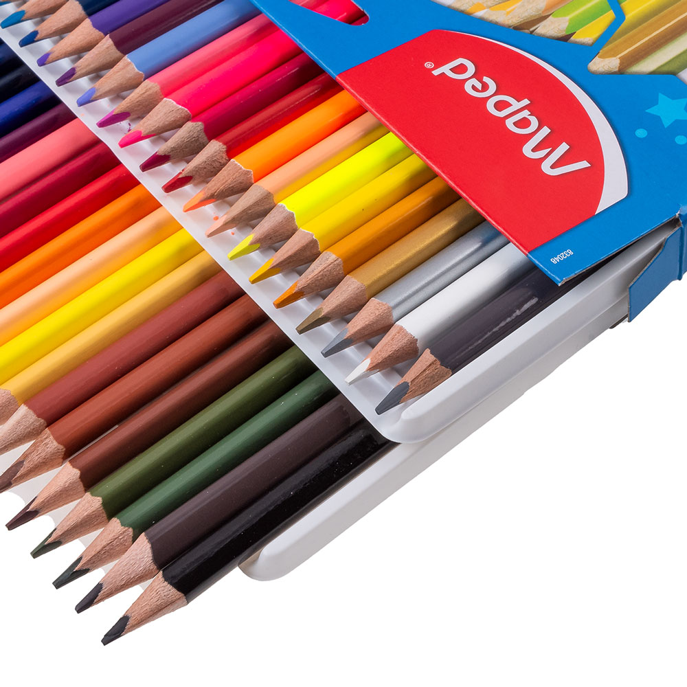Lápices de Colores Maped C/48 | Papelería Lumen