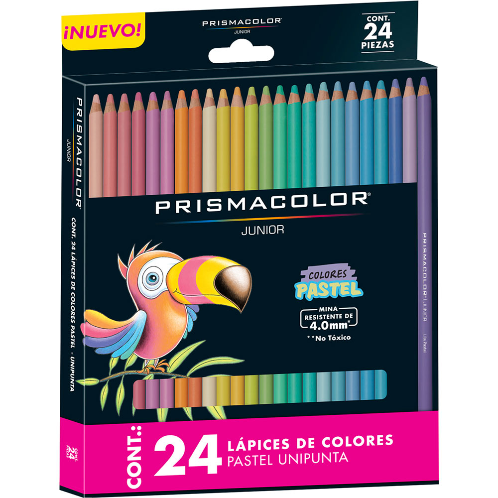 PRISMACOLOR JR 4.0MM C/24 PASTEL É - lumen.com.mx
