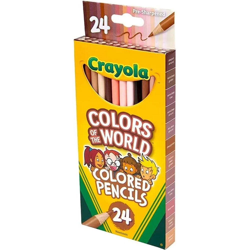 Lapiz Color Crayola Colores Mundo Con 24 Piezas | Lumen