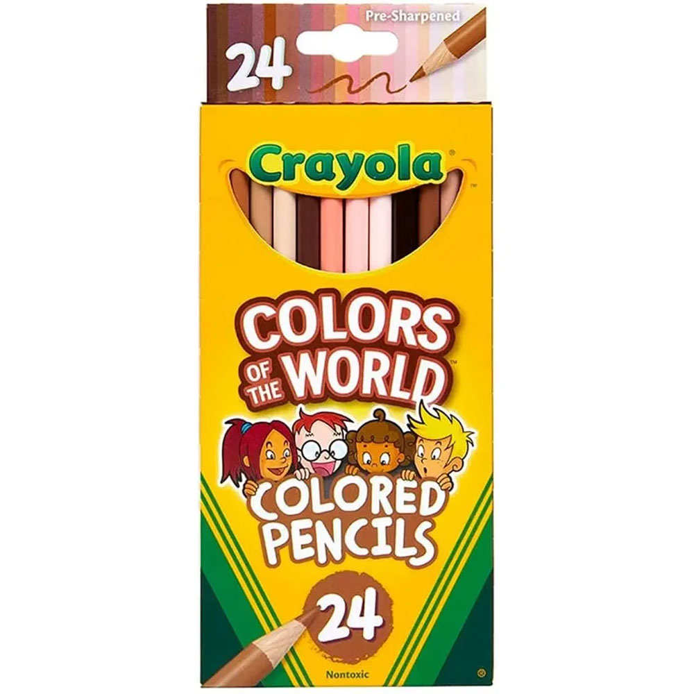 Lapiz Color Crayola Colores Mundo Con 24 Piezas | Lumen