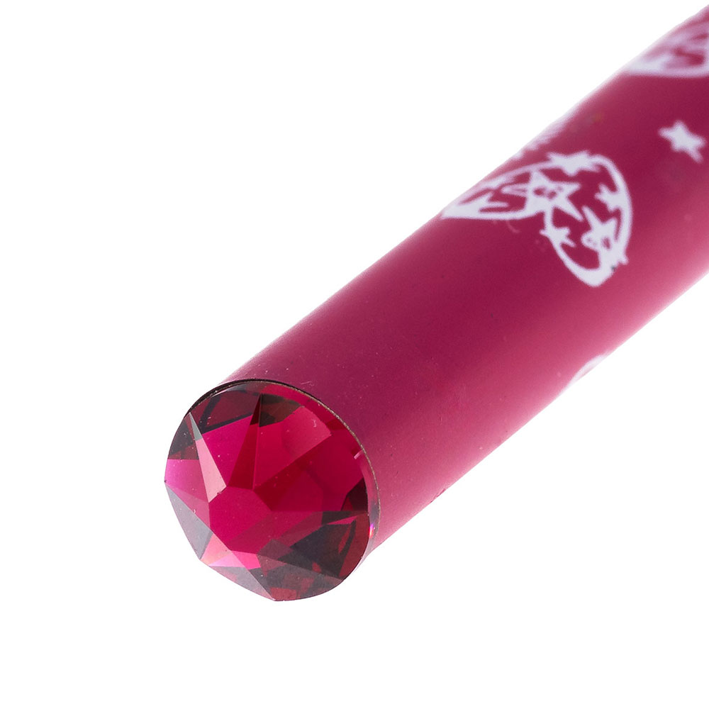 Lapiz fantasía Swarov Corazón rosa crystal