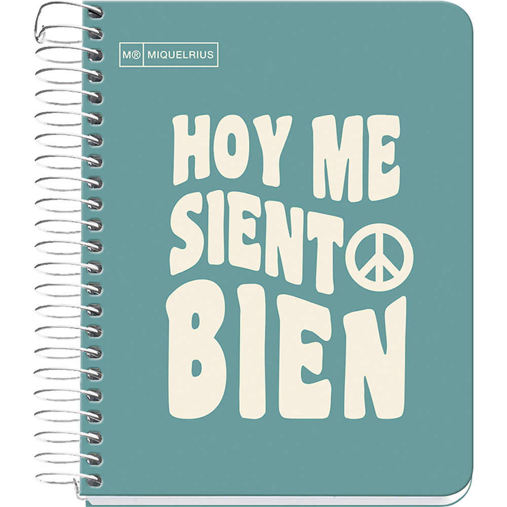 Libreta de Apuntes Miquelrius Messages Book Turquesa | Papelería Lumen