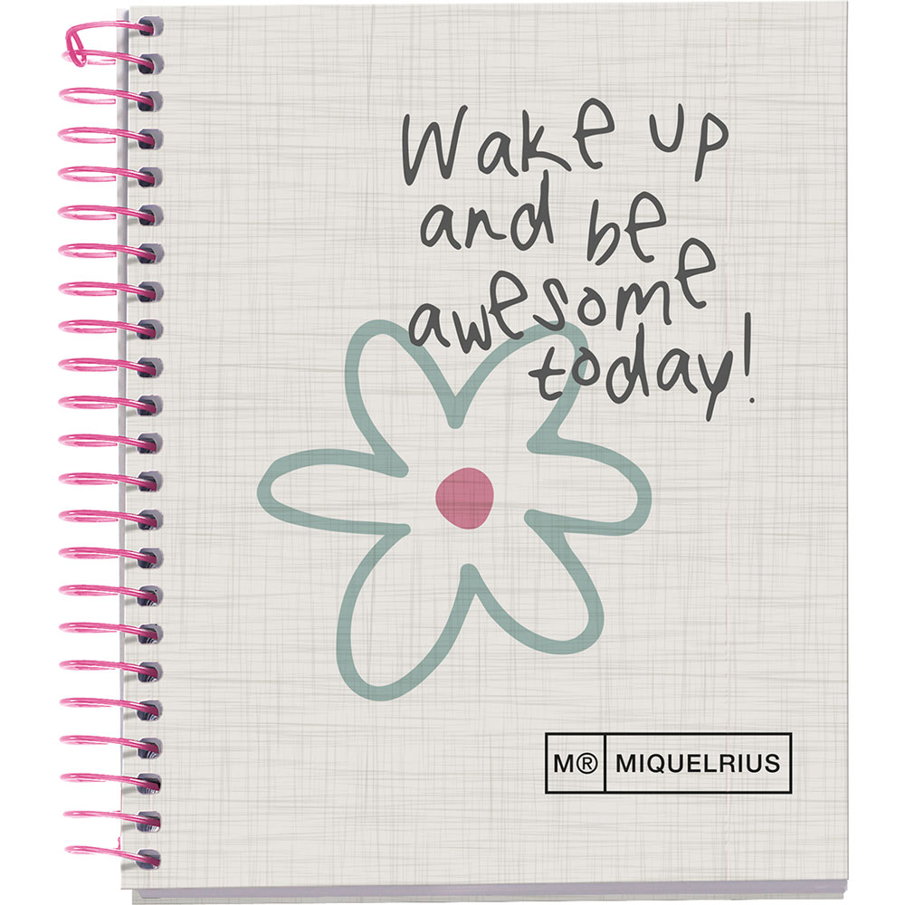 Libreta Apuntes Miquelrius Rebel Book Raya 100 Hojas | Lumen