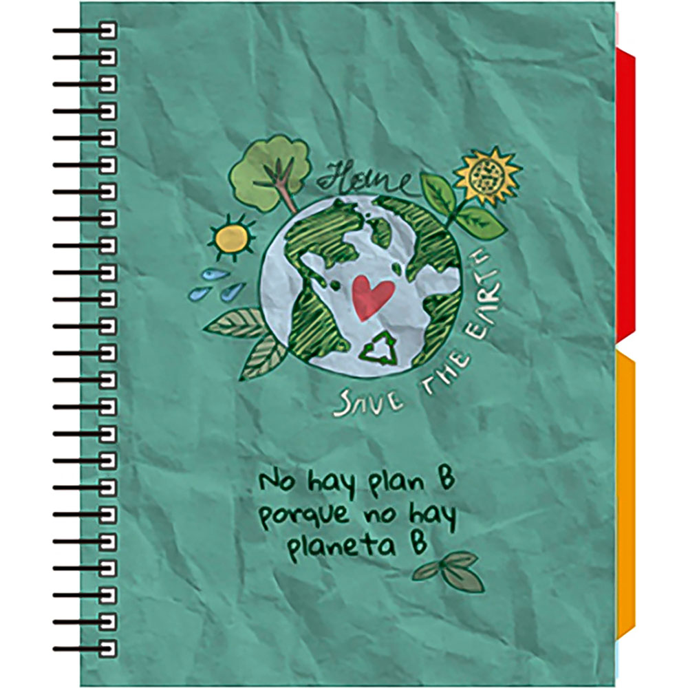 Libreta Apuntes Senfort Ecology Save Book Mix 120 Hojas 2° Sep | Lumen