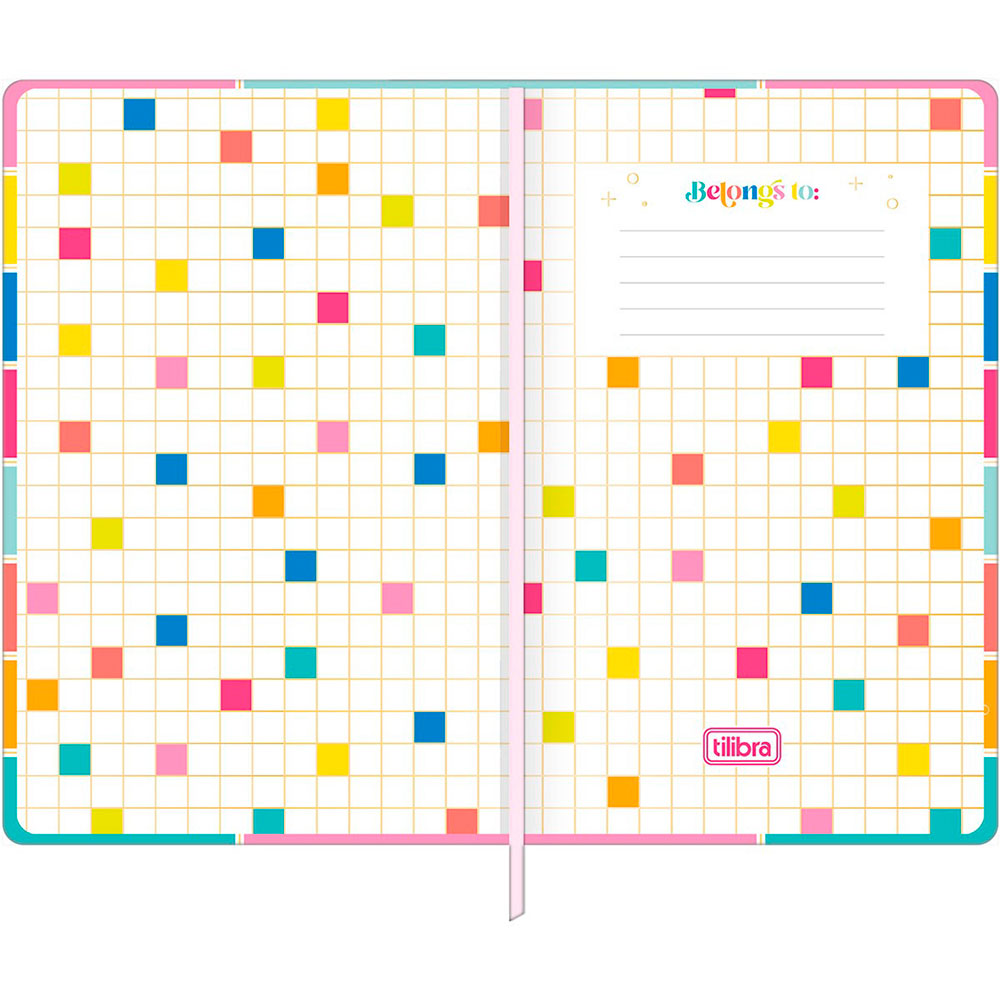 Libreta apuntes Tilibra Be Nice 21.6x13cm puntos 80 hojas