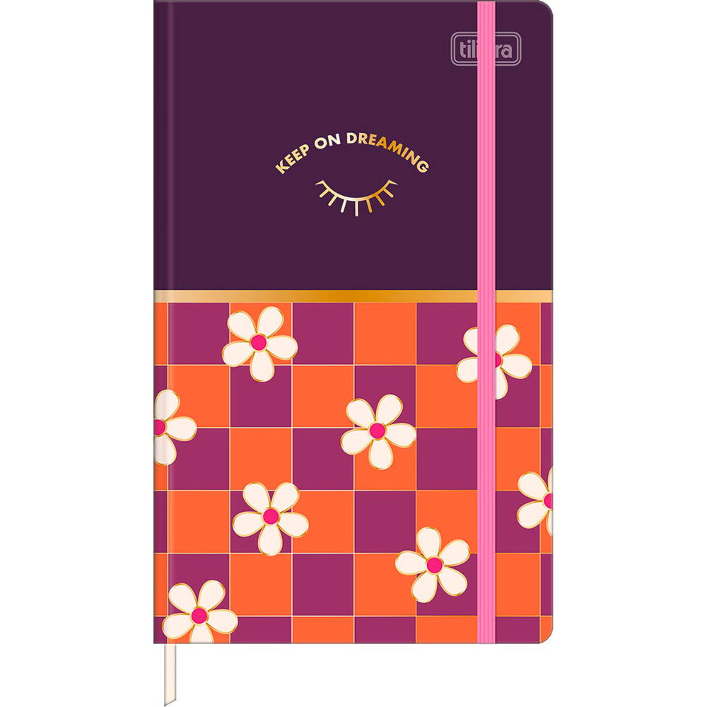 Libreta apuntes Tilibra Check Pop 21.6x13cm puntos 80 hojas