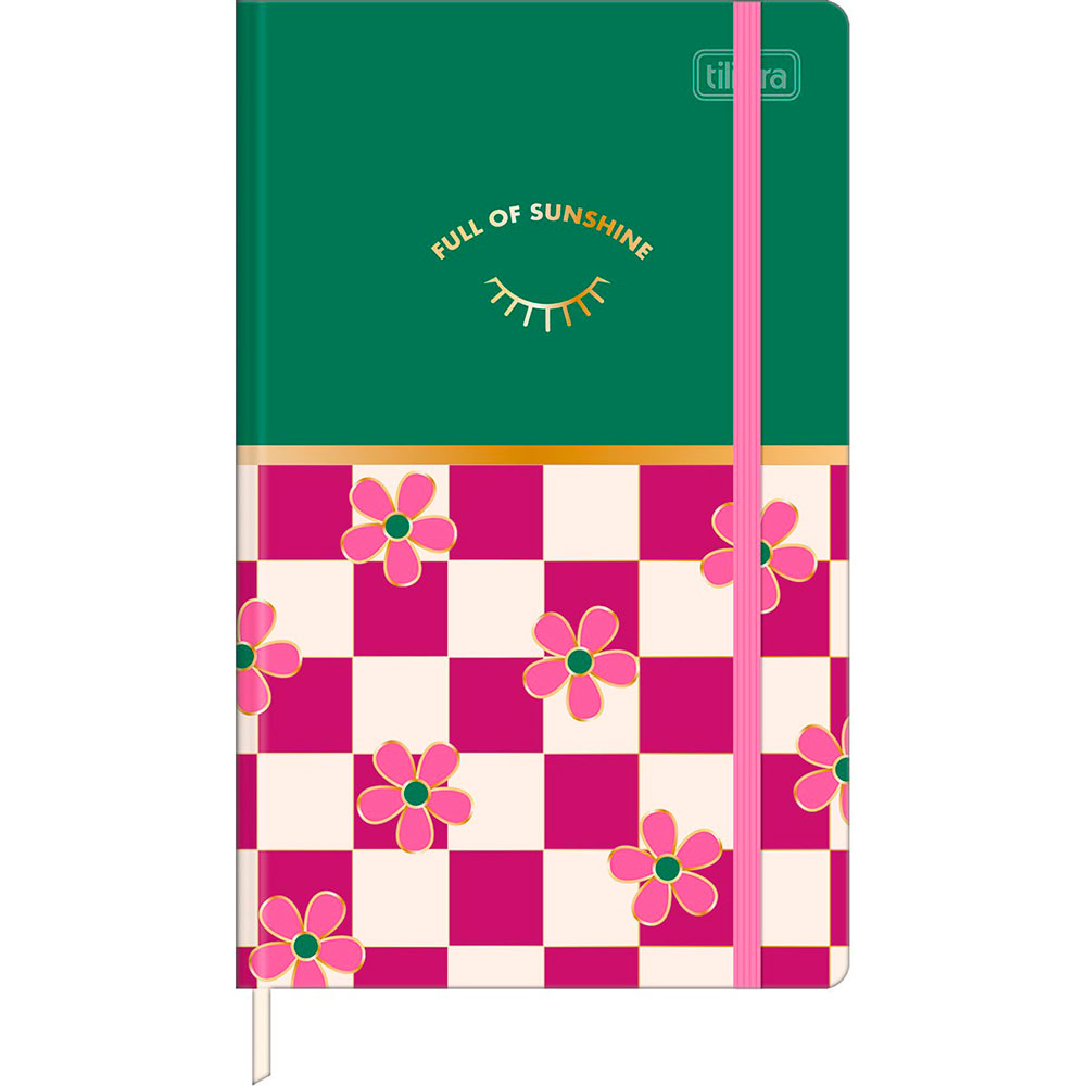 Libreta apuntes Tilibra Check Pop 21.6x13cm puntos 80 hojas