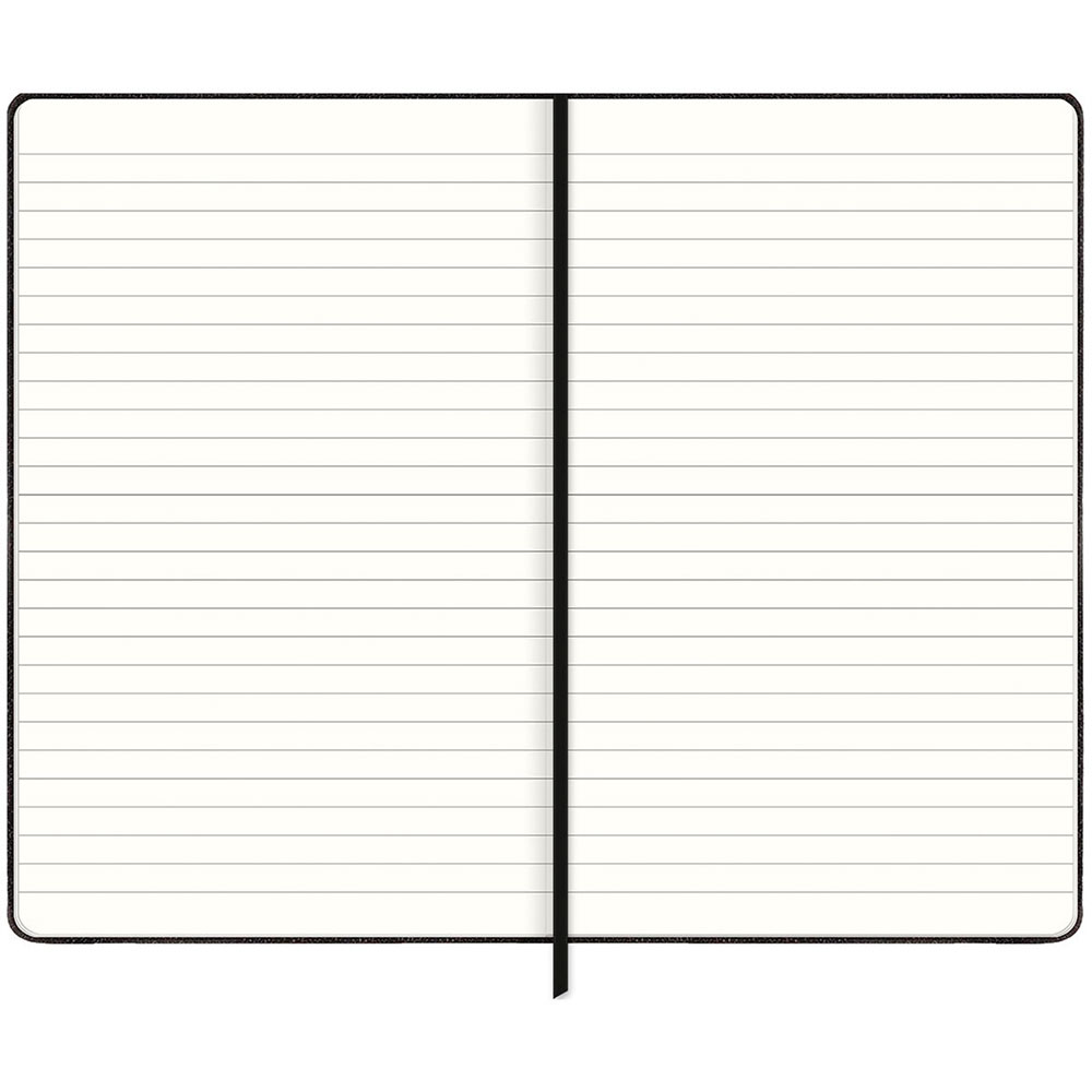 Libreta apuntes Tilibra Fitto 21.6x13cm de raya 80 hojas negro