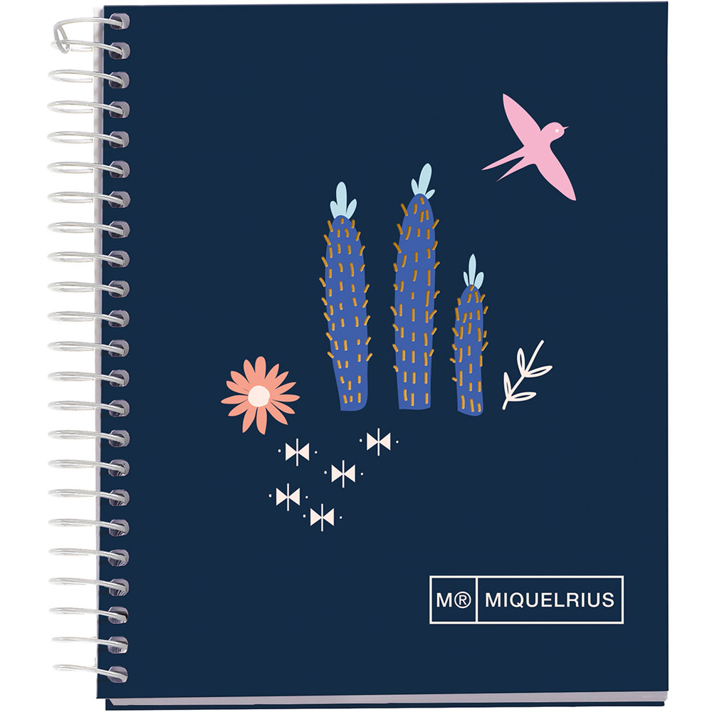 Libreta Miquelrius Desert de Raya 100 Hojas con 4 Colores | Papelería Lumen